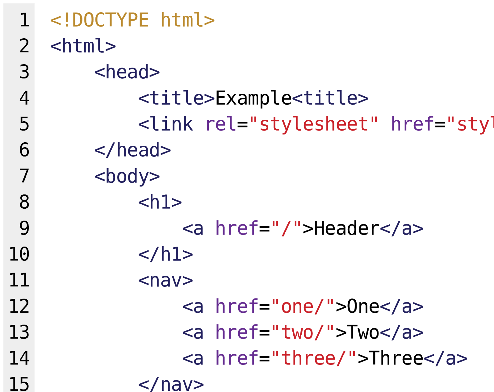 HTML EXAMPLES - NSEWA NEPAL