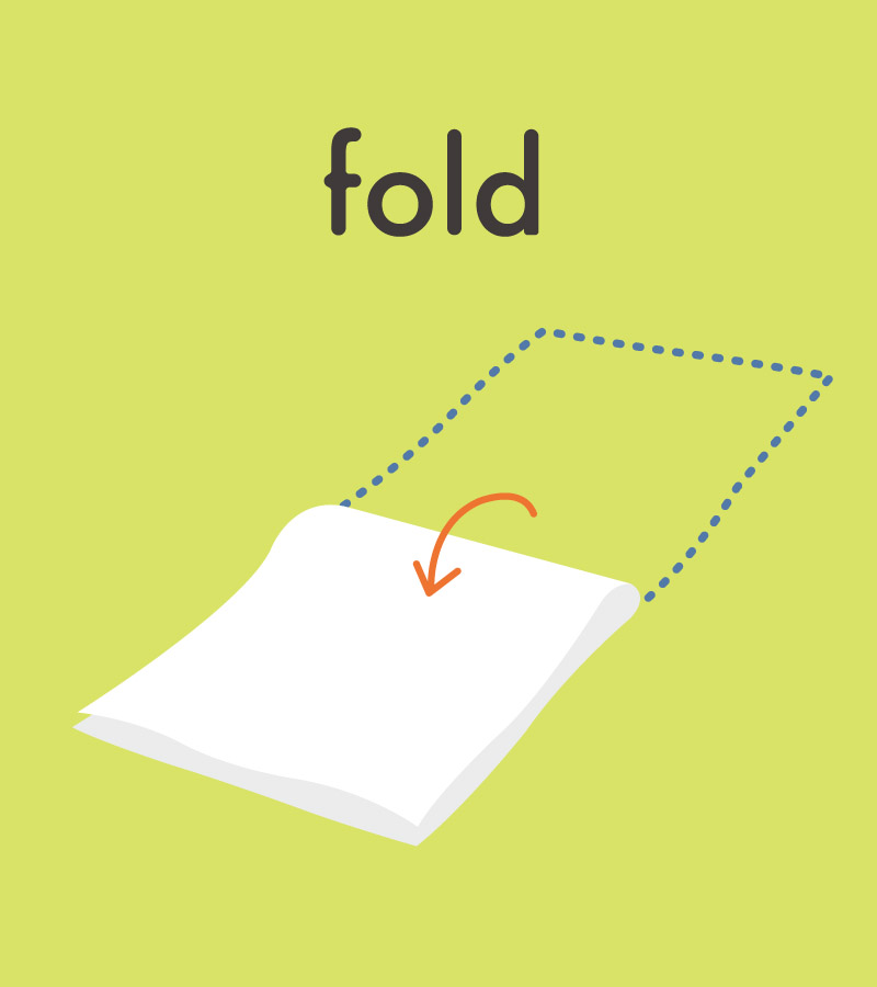 bend と fold の違いとは？