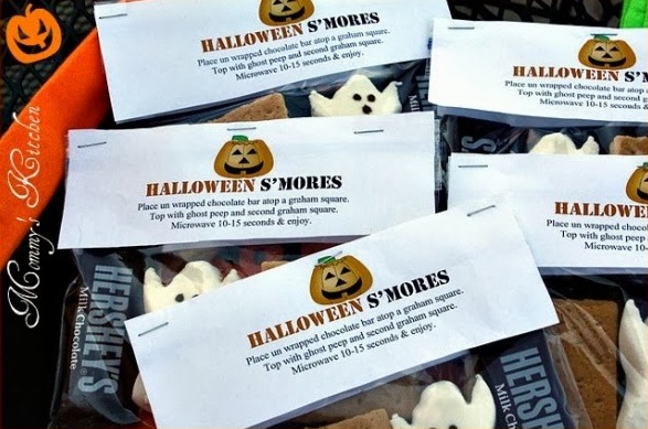 Halloween {Ghost} Peep S'mores — Mommy's Kitchen
