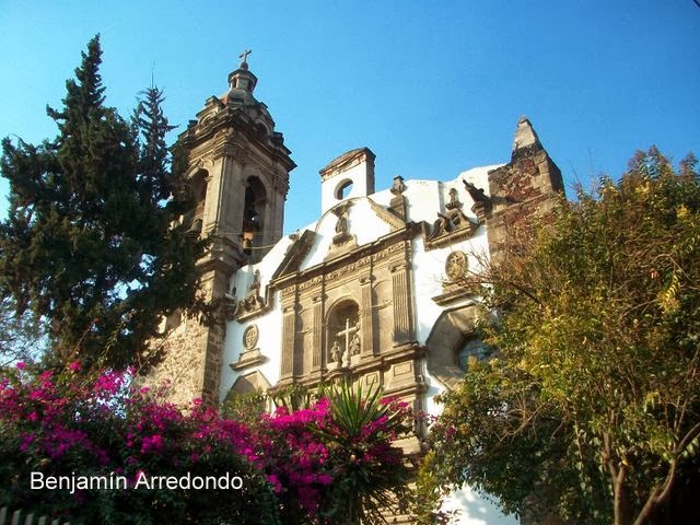 El Bable: Templo de Santa Cruz Acatlán, ciudad de México.