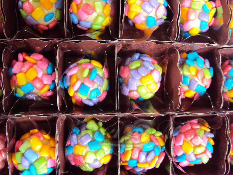 Esse a criançada vai adorar: brigadeiro com mini chicletes! | Doces ...