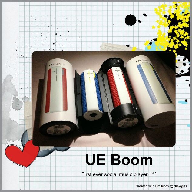 ChewyJas - Singapore Lifestyle Blogger : [Review] Ultimate Ears UE Boom ...