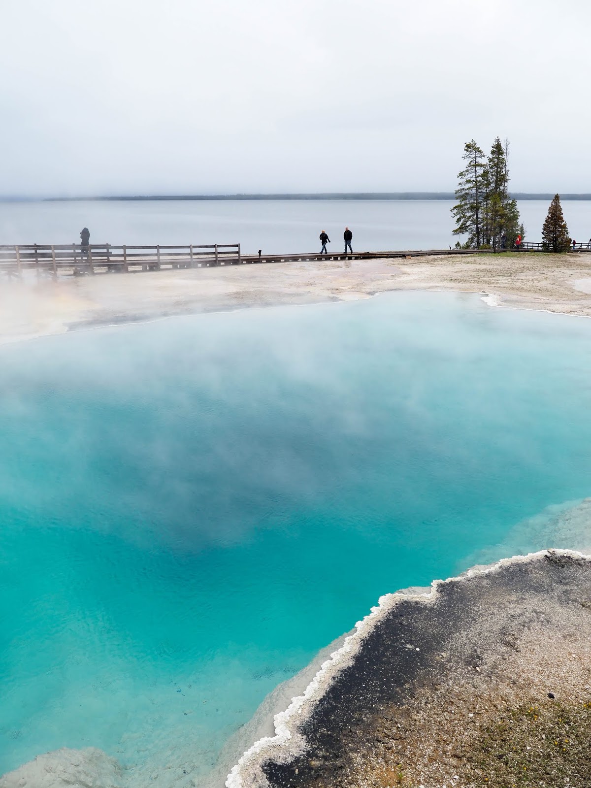 Little Hiccups: Yellowstone National Park: West Thumb Geyser Basin