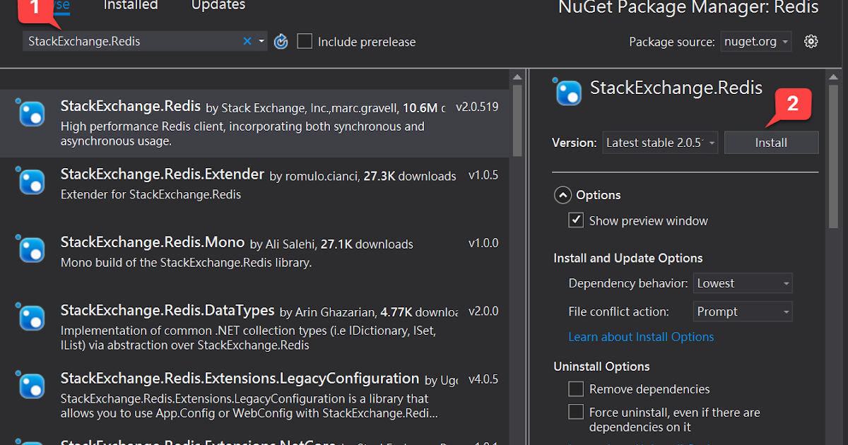 [Redis] C# 存取 Redis - 使用 StackExchange.Redis ~ m@rcus 學習筆記