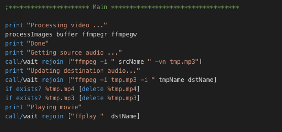 Image Processing with Red Language: 2019