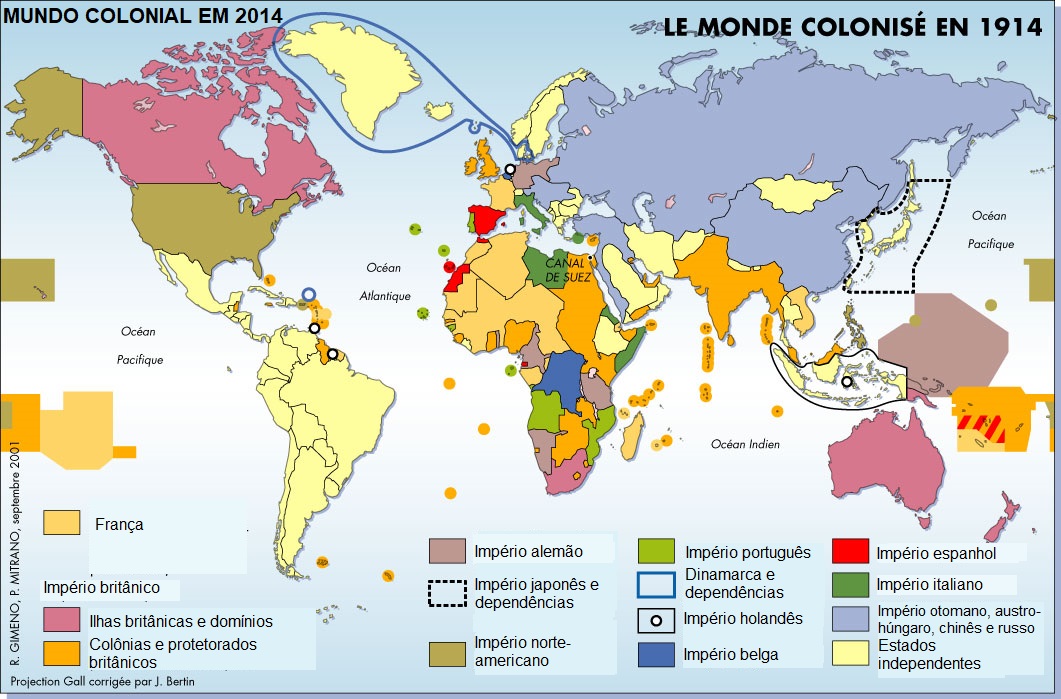 Professora Regina Bolico : Relação entre o IDH e o colonialismo