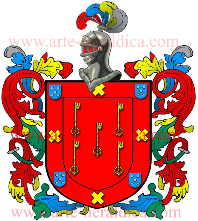 Todo de heráldica: chaves escudo e historia de este apellido