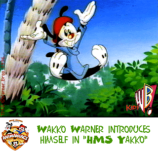 Wakko Leaps into the Scene