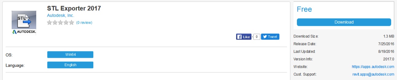 Start BIM: 3D Printer / .STL [Archicad / Revit]