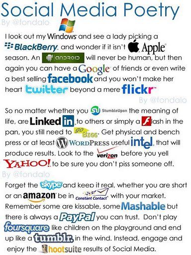 English for Everyboby*: Social Media Poetry