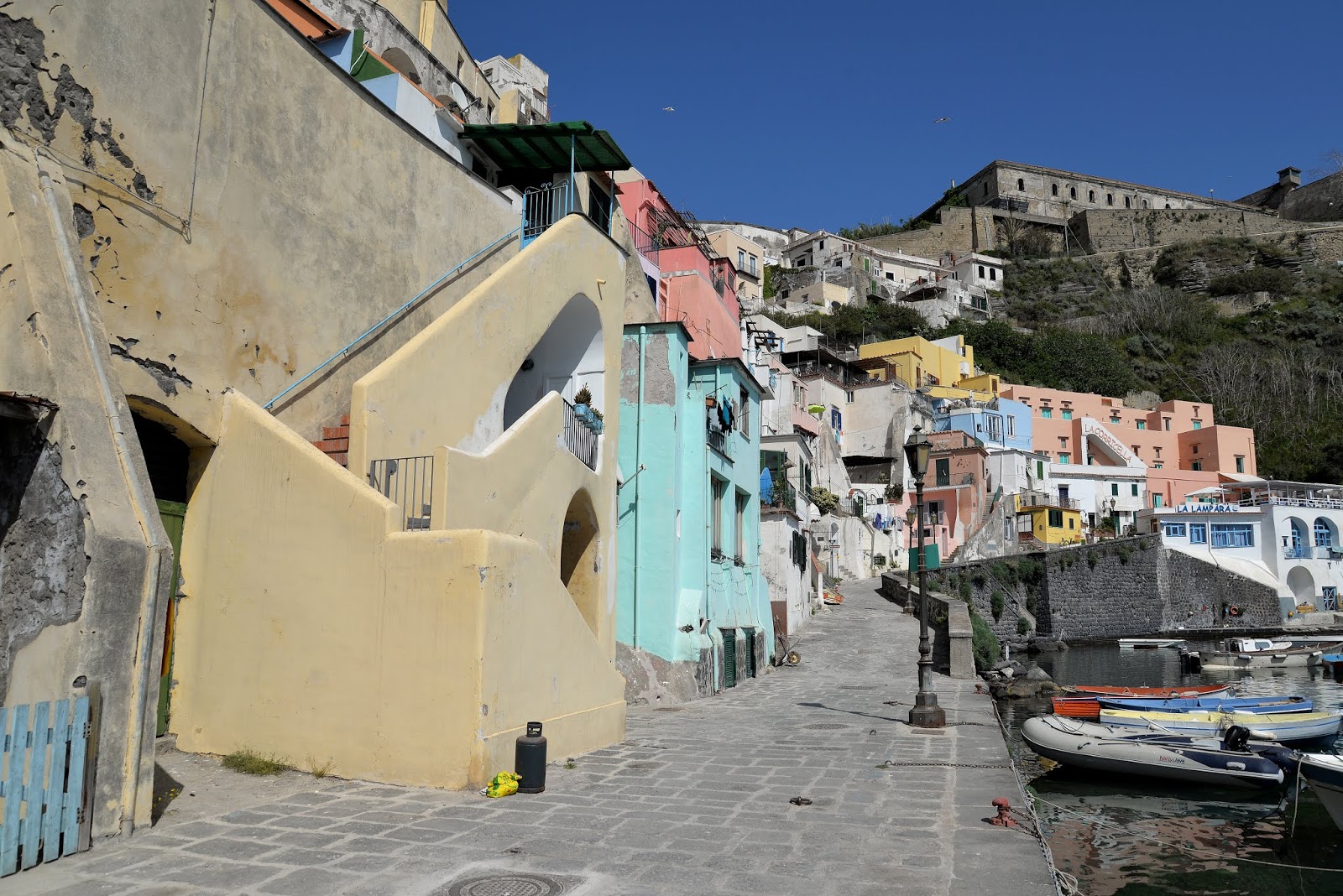 Endless Traveling Map: The Pastel Colors of Procida, Italy