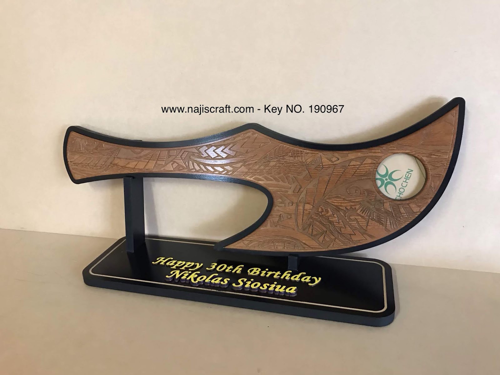 NO. 190967 POLYNESIAN 21ST KEY