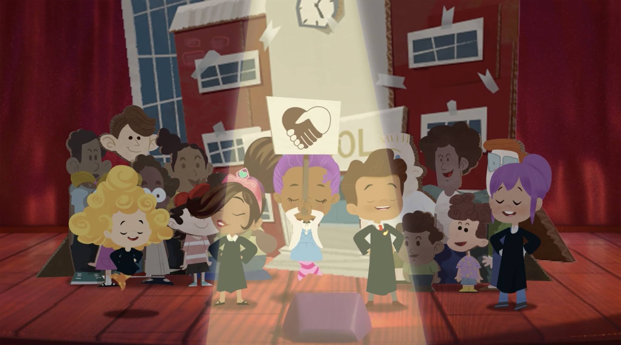 NickALive!: Noggin Debuts New Animated Musical Series 'Rhymes Through ...