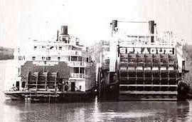 Industrial History: Sprague ("Big Mama") Sternwheeler Towboat and other ...