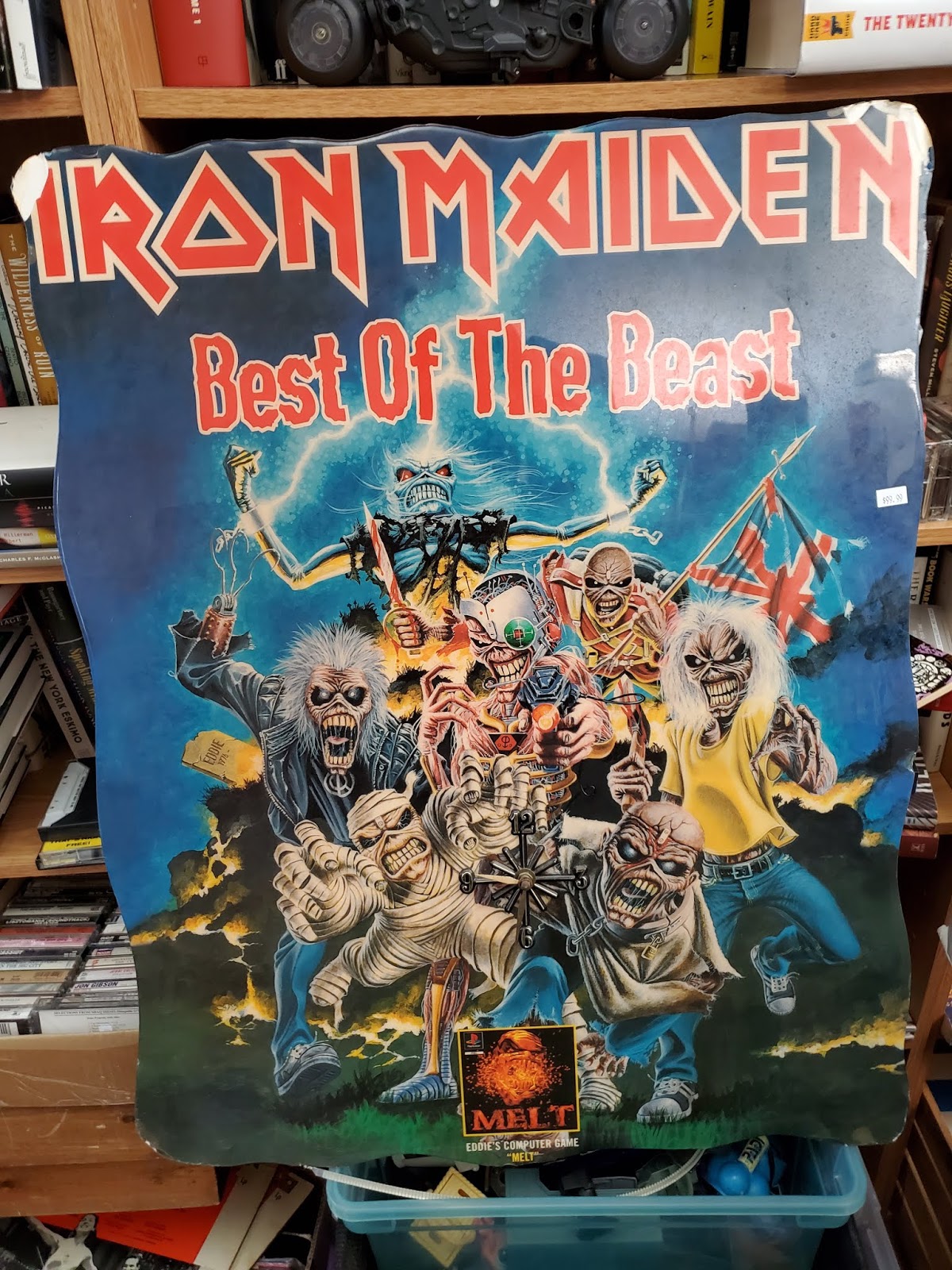 Rops Collectables Check Out This Iron Maiden Clock