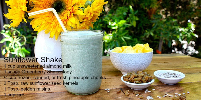 Lindsay Bauer Wellness: Thirsty Thursday - Summer Sunflower Shake