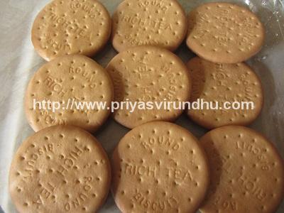 Priya's Virundhu: Marie Biscuit Pudding Recipe– No Bake - Eggless Marie ...