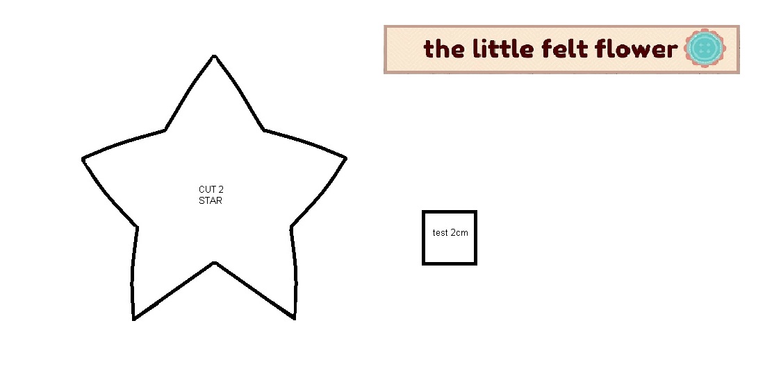 Christmas Felt Star