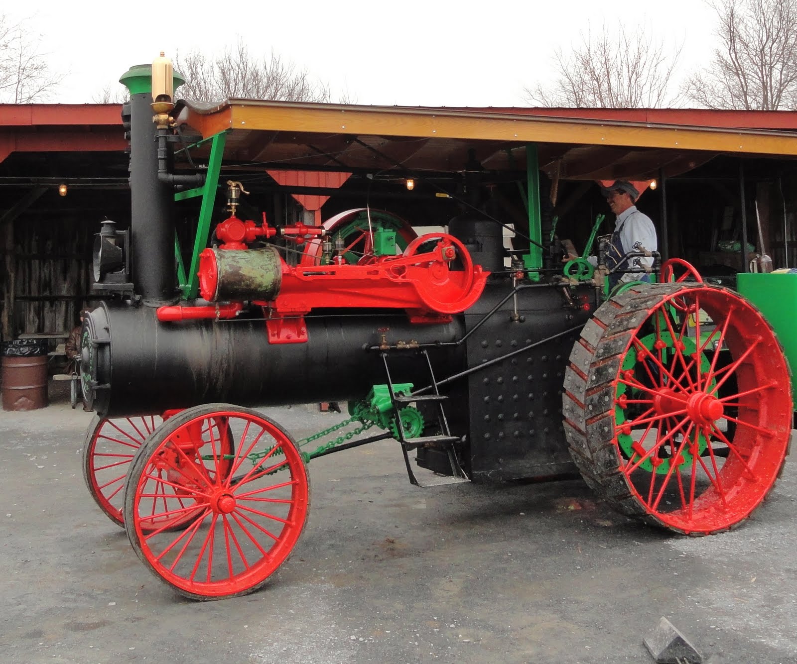 Model Railroad Minutiae: Steam & Tractor show
