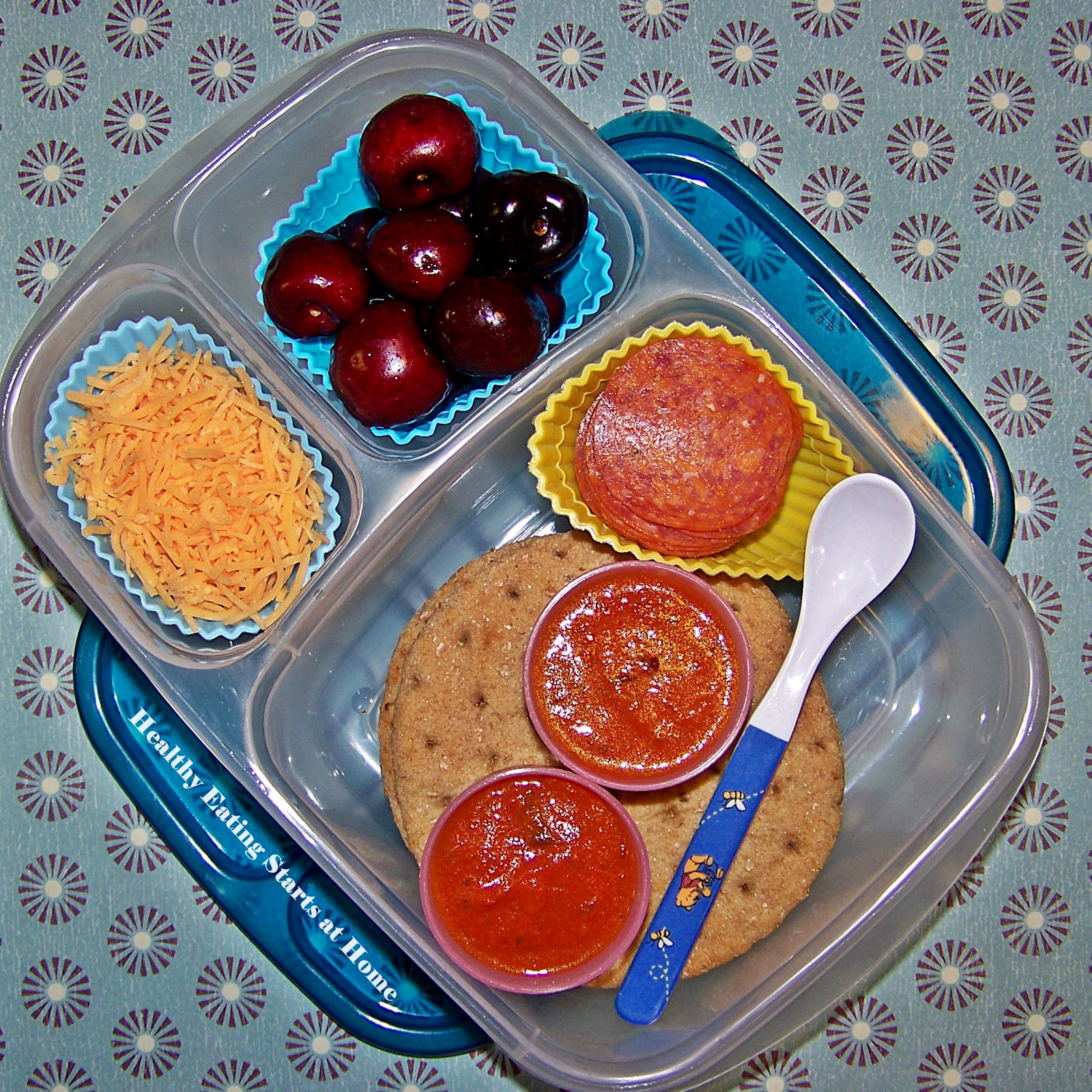 Healthy Eating Starts at Home: School Lunches: DIY Pizza