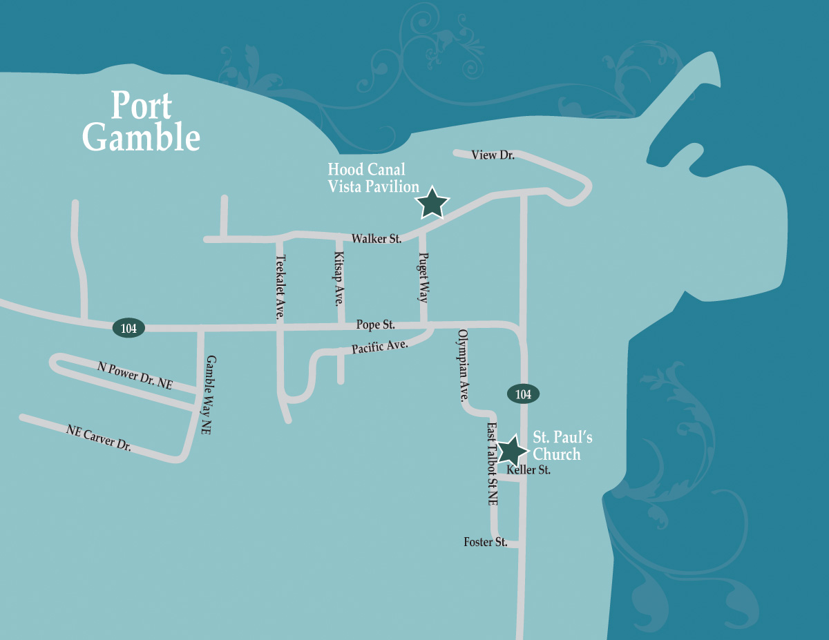 Dan & Elspeth | 8.31.2013 | Port Gamble, WA: Directions