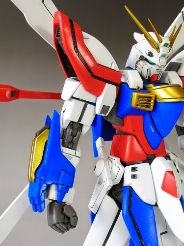 Gundam Family: MG 1/100 GF13-017NJII G Gundam Custom Build