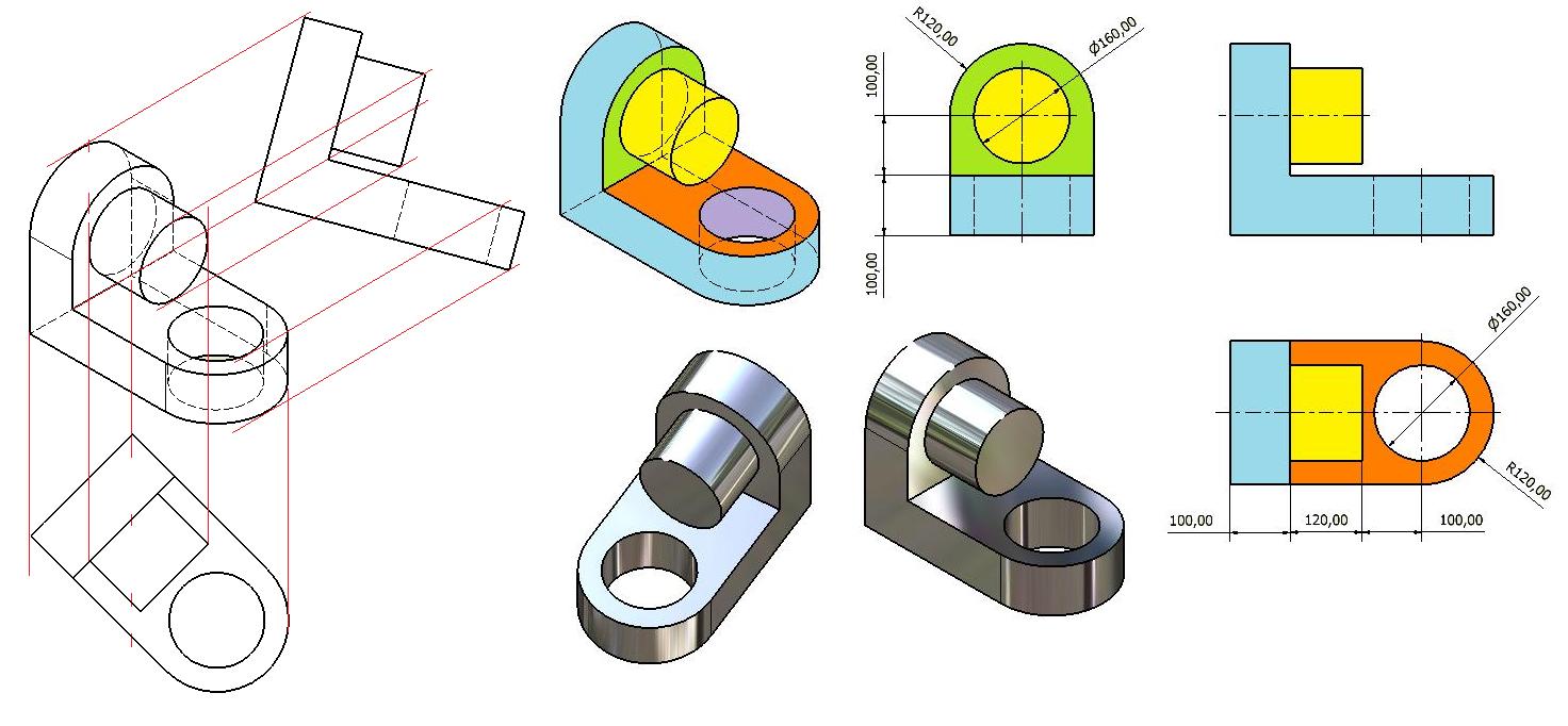 Perspectiva axonométrica: Axonometría isométrica