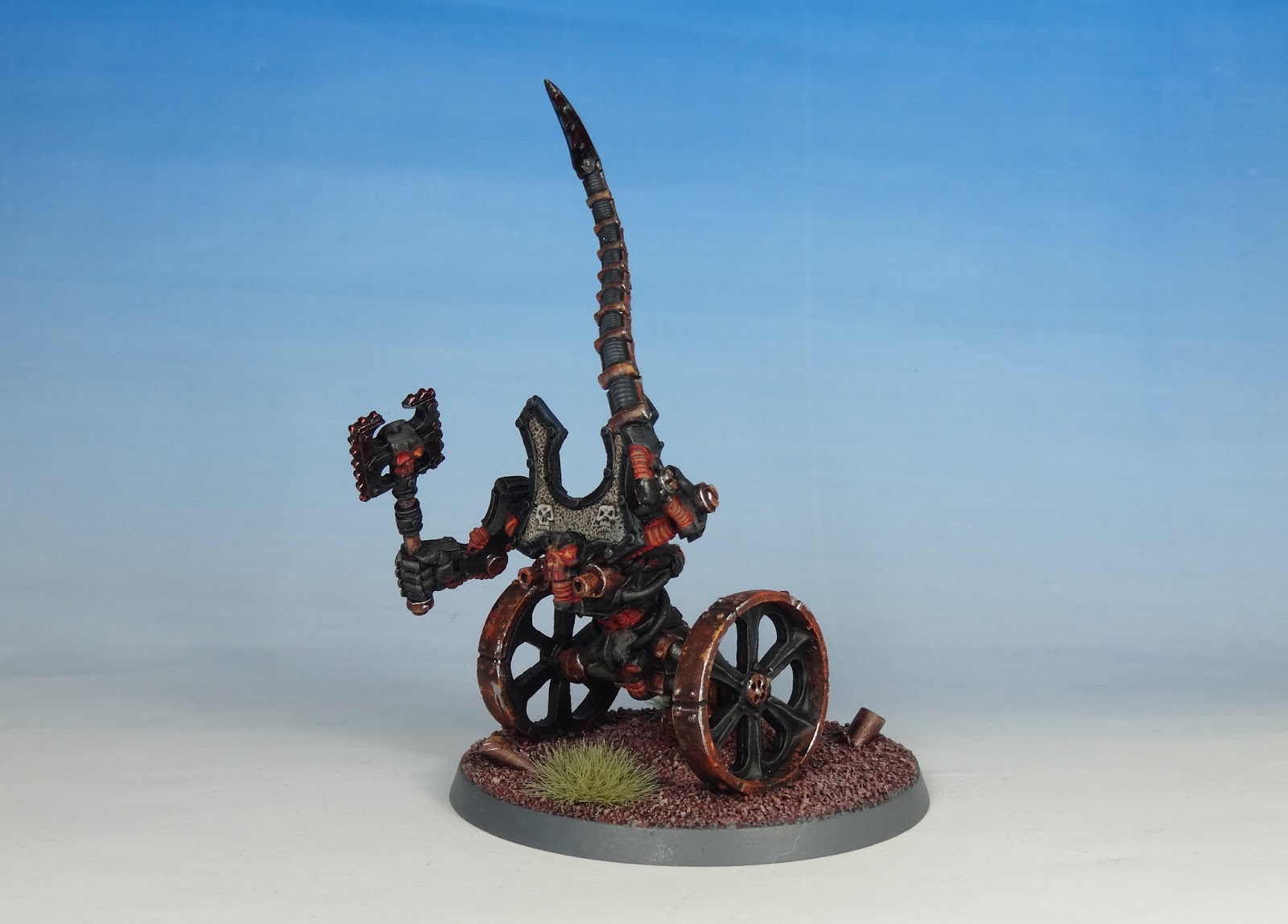 LEADPLAGUE: Khorne Blood Slaughterer and a little rust tutorial