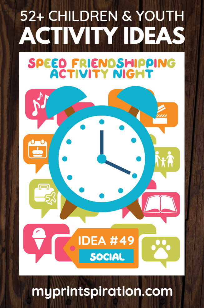 Printspiration: 52+ Activity Ideas for the Children + Youth Program