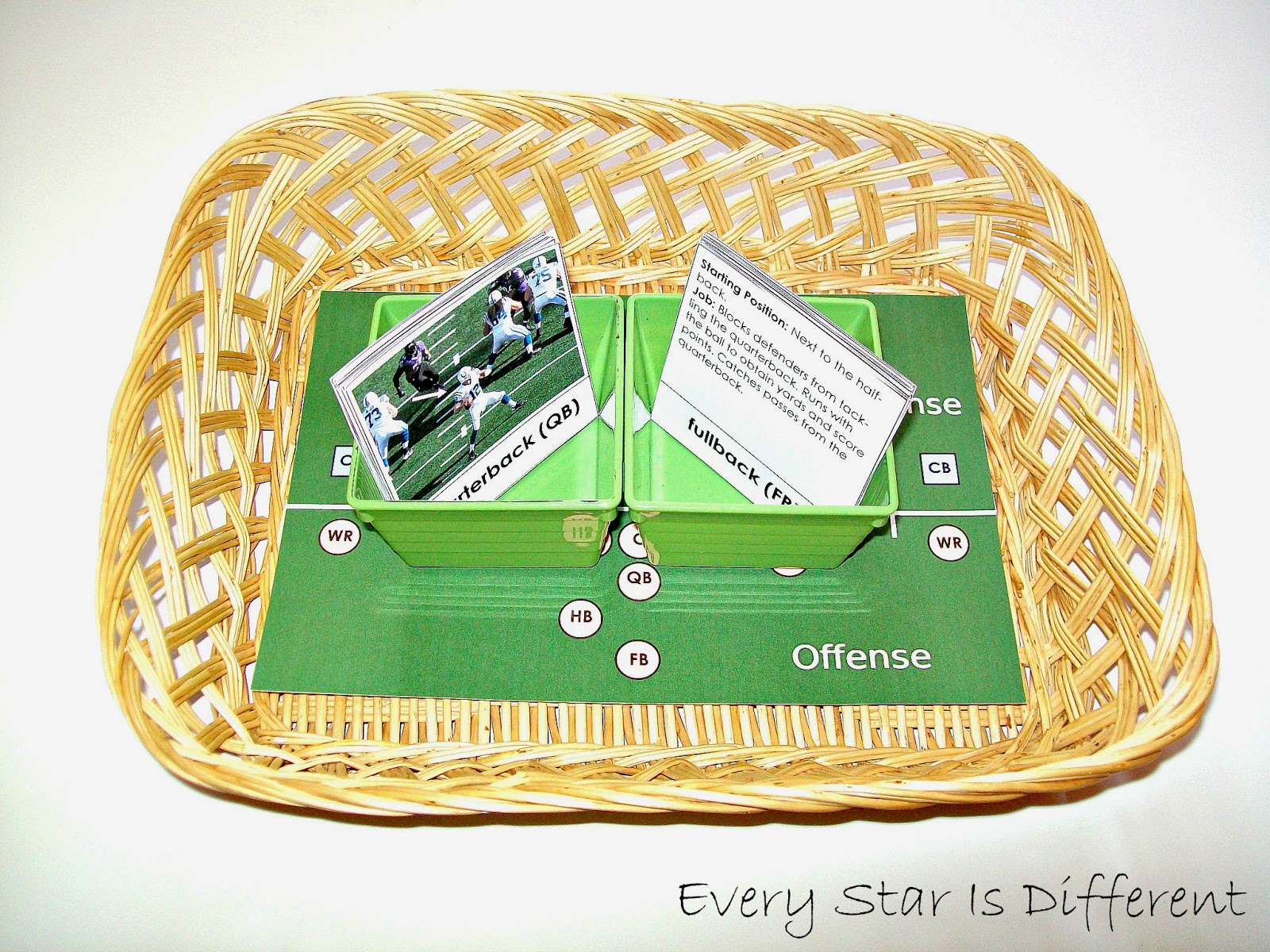 American Football Unit w/ Free Printables - Every Star Is Different