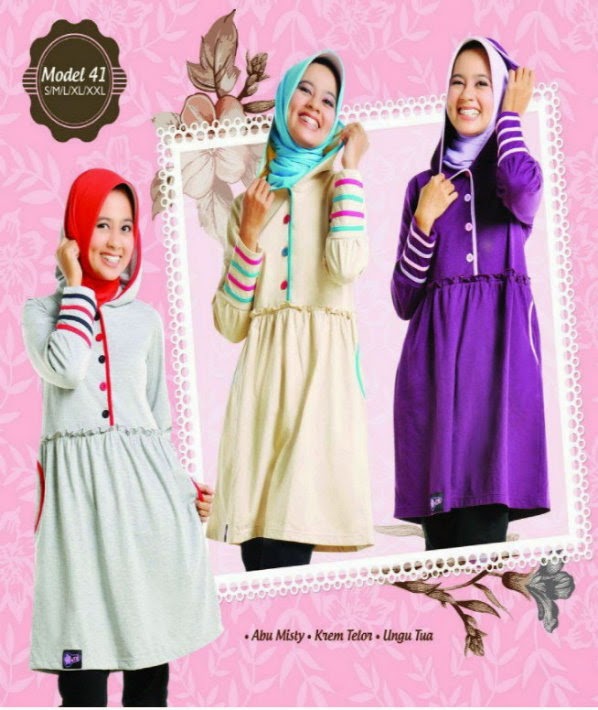 Contoh Model Desain Busana Muslim Remaja Terpopuler