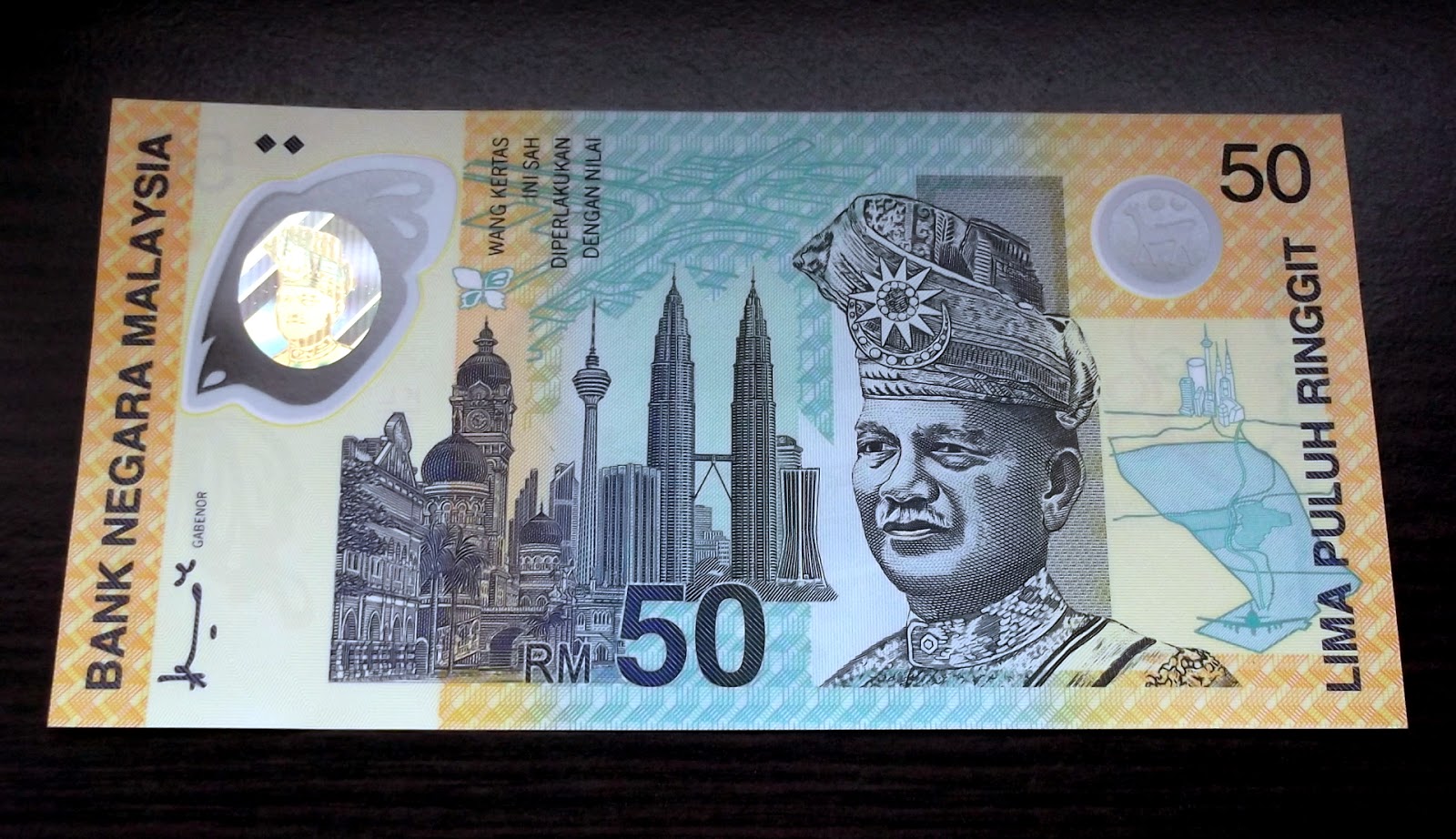 Malaysia's Banknotes and Coins: Wang Polimer RM50 Sempena Sukan ...