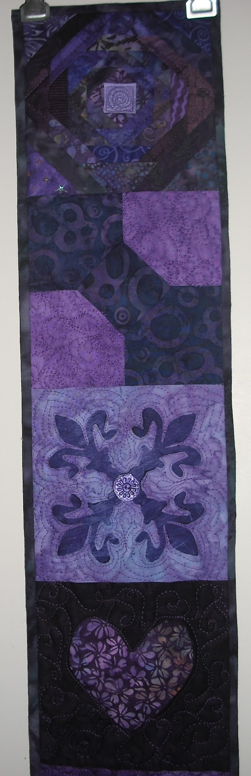 All of Me: Quilt banner finished