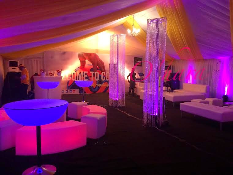 O?hara Events &projects create a superbly decorated VIP Marquee for # ...