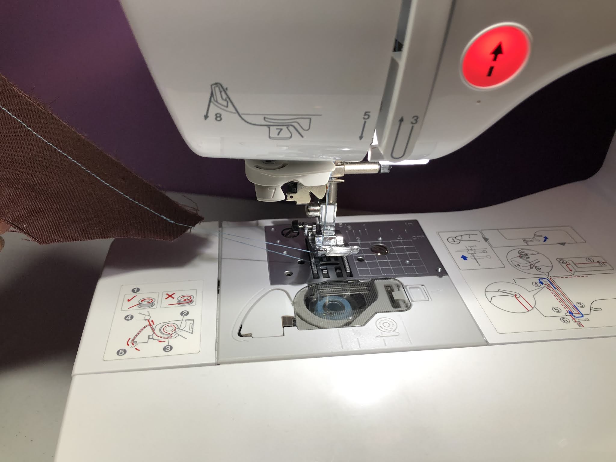 Learning To Sew Sewing A Straight Line On Fabric Thread Insight learning-to-sew-sewing-a-straight-line-on-fabric-thread-insight