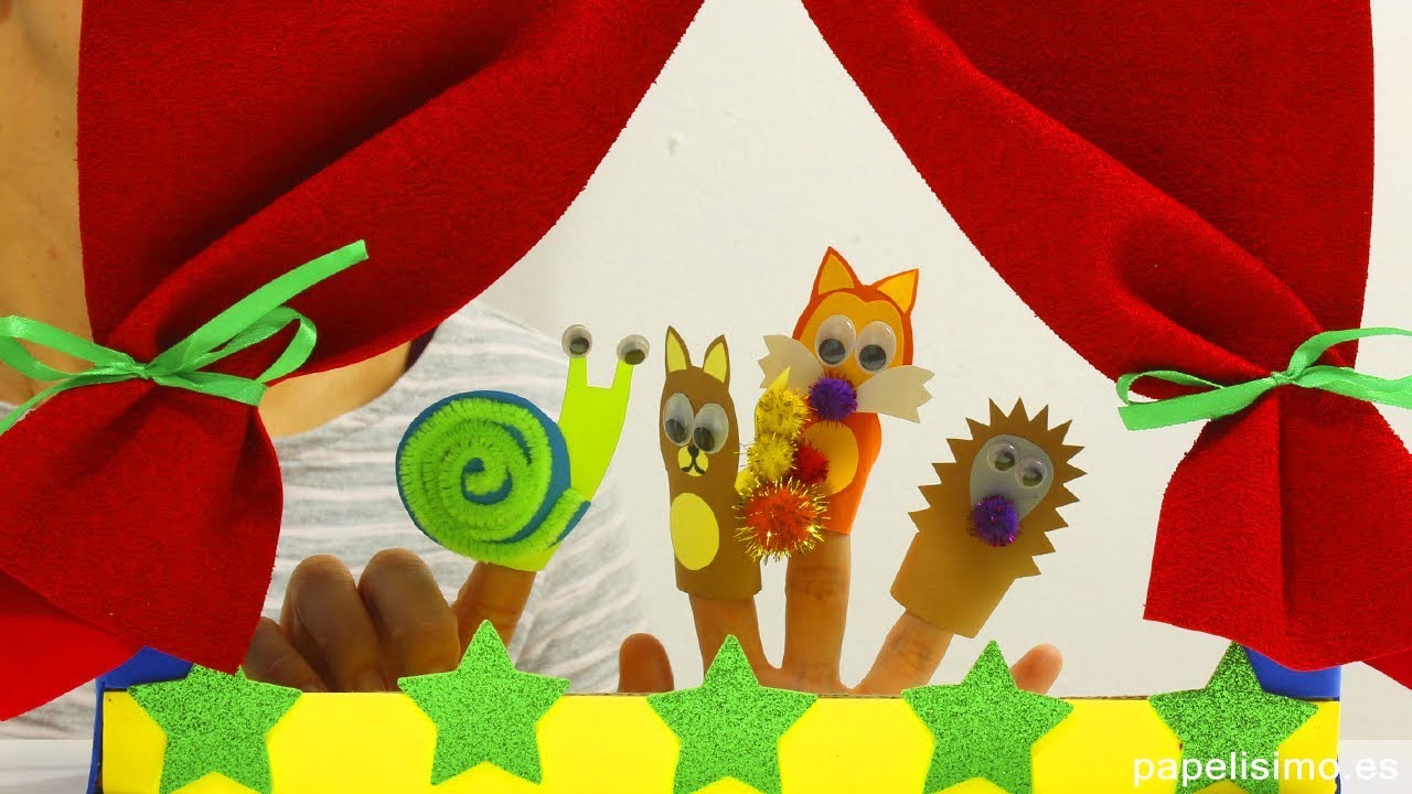 Aprendiendo con Miss Anita.: Elaboramos nuestros títeres y presentamos ...