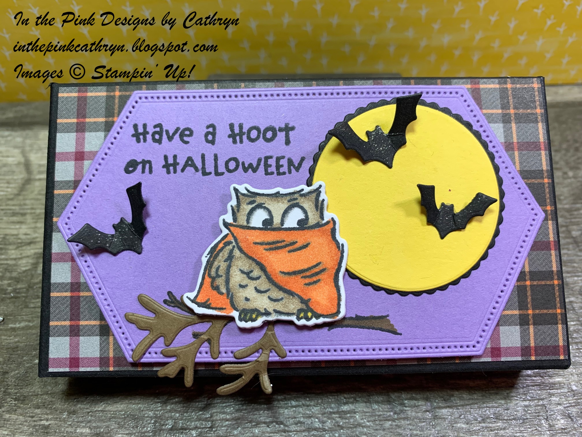 In the Pink, Designs by Cathryn: Have a Hoot Owl Halloween Box ...