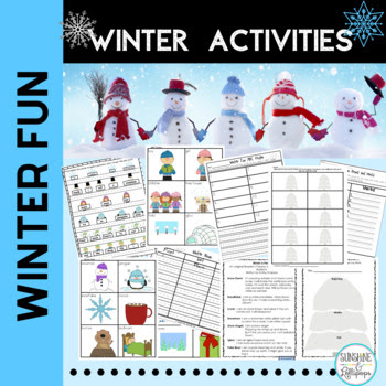 A Wintery Mix of Snow-Themed Ideas and Activities for Home and School ...