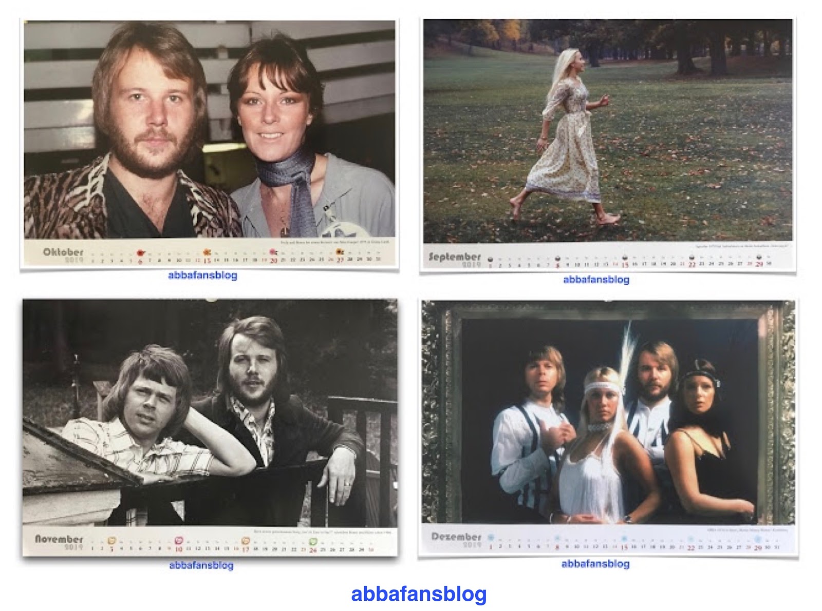 ABBA Fans Blog: Abba Calendar Images