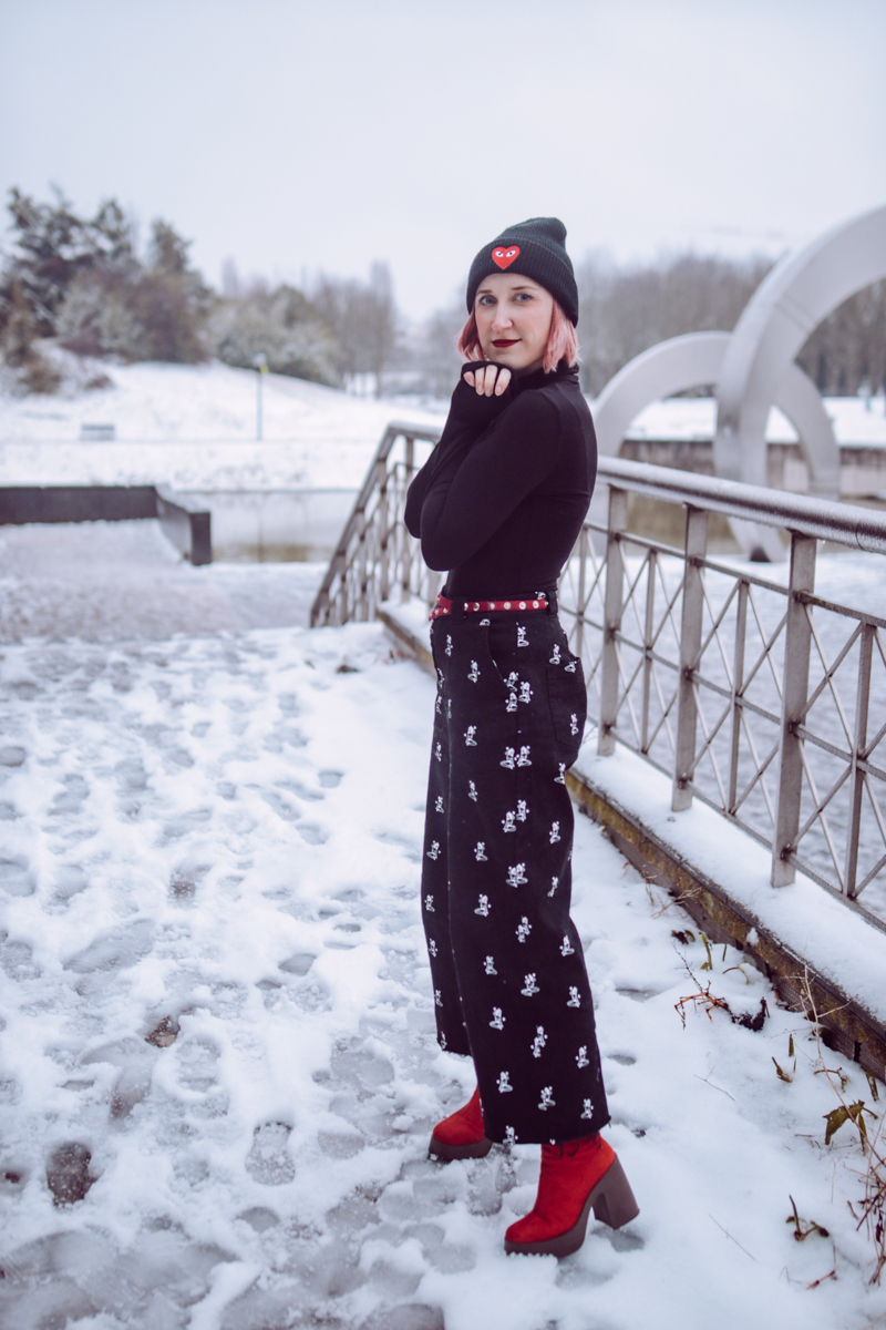 Les bottines rouges — Slanelle Style