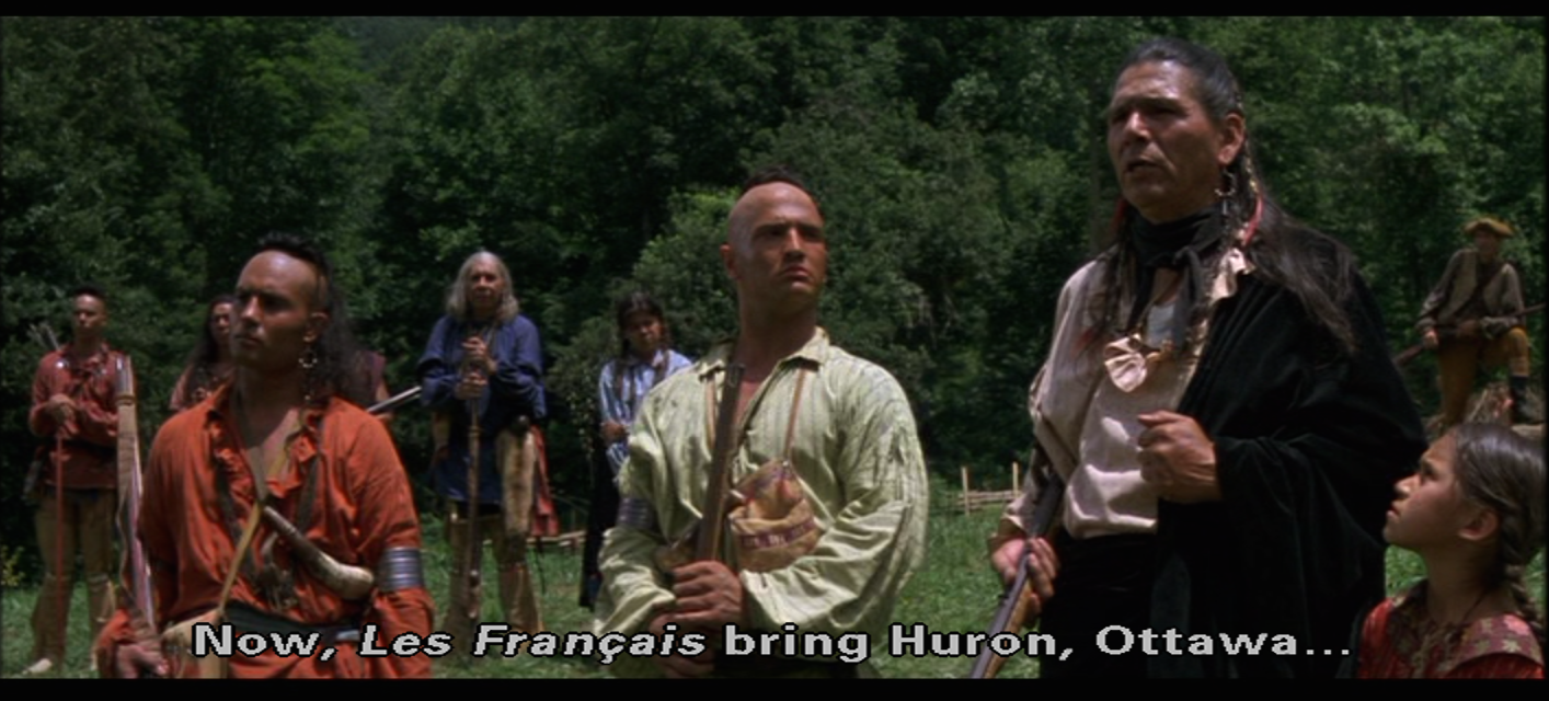 Mlle Canadienne: Movie representation of the ''Last of the Mohicans ...