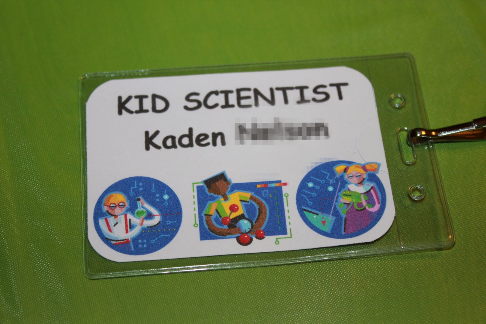 THE MUDDY PRINCESS: Science Birthday Party