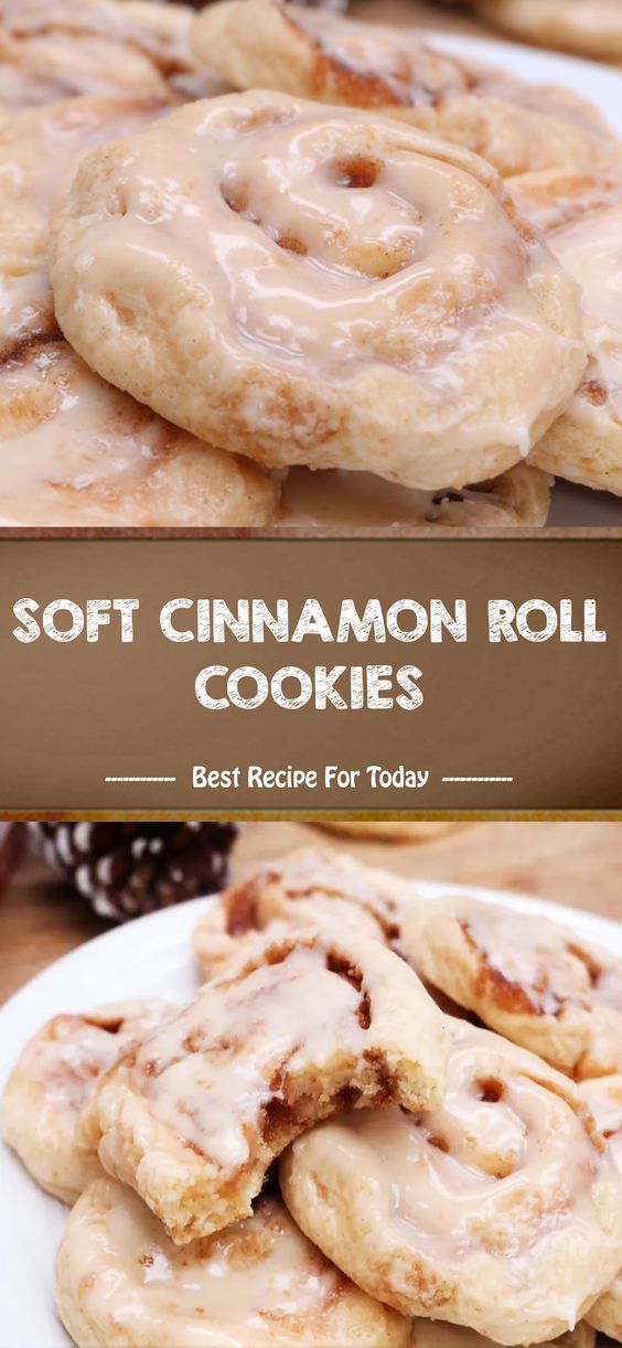 SOFT CINNAMON ROLL COOKIES - Food Network Magazine SOFT CINNAMON ROLL COOKIES - Food Network Magazine