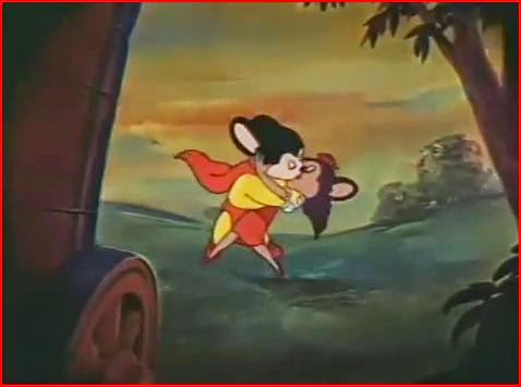 Animated Film Reviews: Mighty Mouse in "Gypsy Life" (1945) for Terrytoons