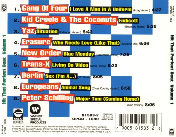 Top Vinilos Discotheque: HITS THAT PERFECT BEAT VOL.1 (MIJOSOUND DJ)