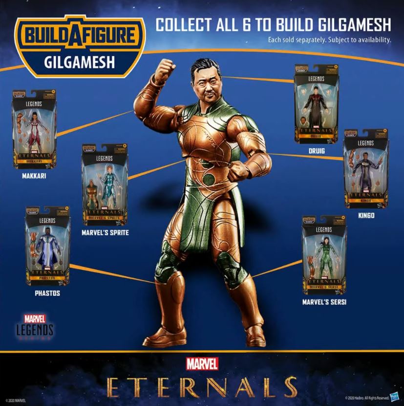 Marvel Legends reveals: Eternals, Spider-Man No way home, Excalibur and ...