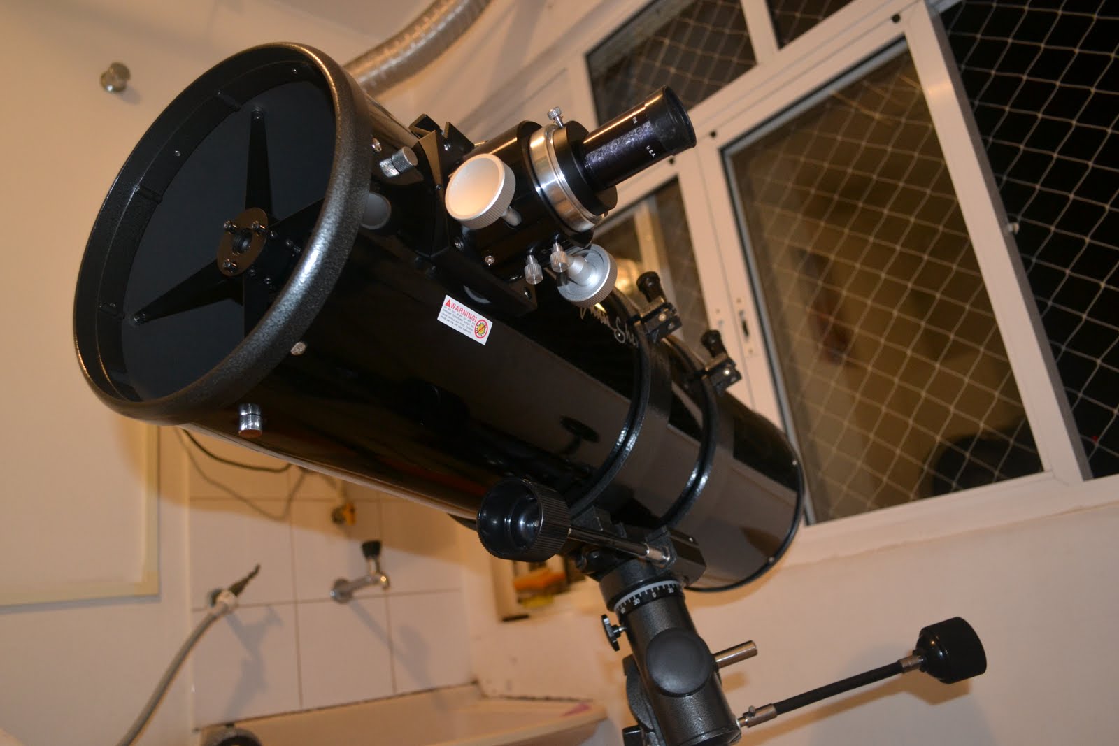 Astrônomo Ednilson Oliveira - Fotos: Instrumentos