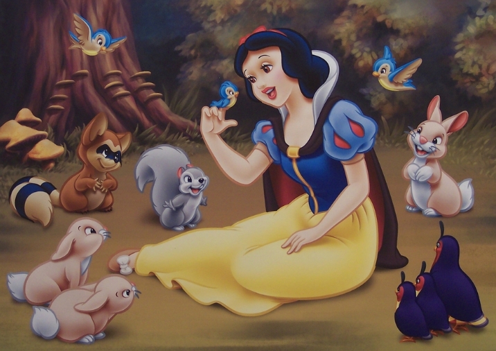 Snow White With Bird at tannoelblog Blog