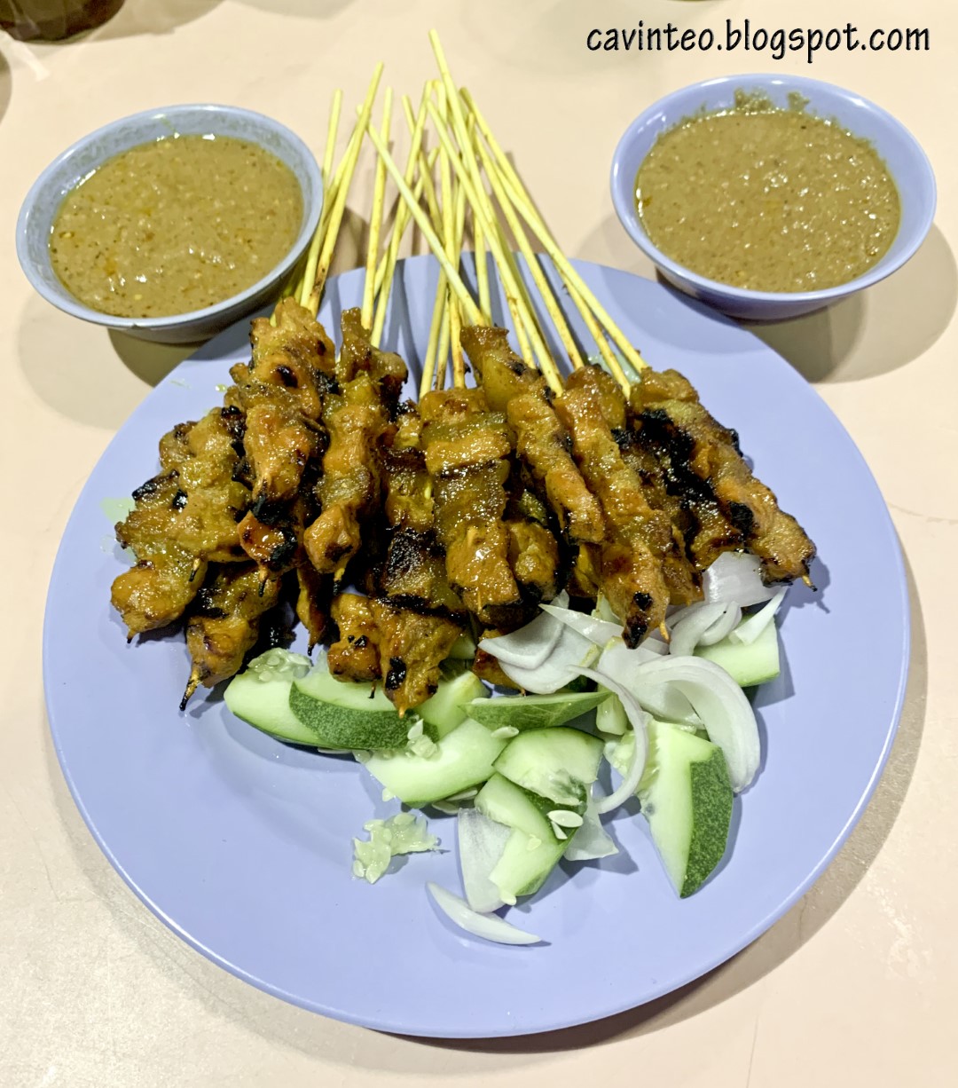 Entree Kibbles: Xu Zhong Xing Pork Satay @ Chong Pang Hawker Centre ...