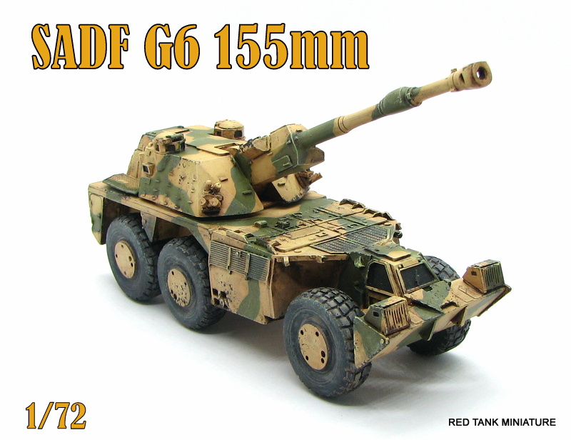 Gulumik Military Models: SADF G6 155mm 1/72 AEROGRAFIX